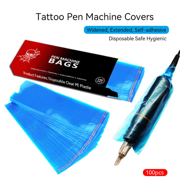 Disposable Tattoo Pen Machine Covers 6.5cm*18cm(100pcs)